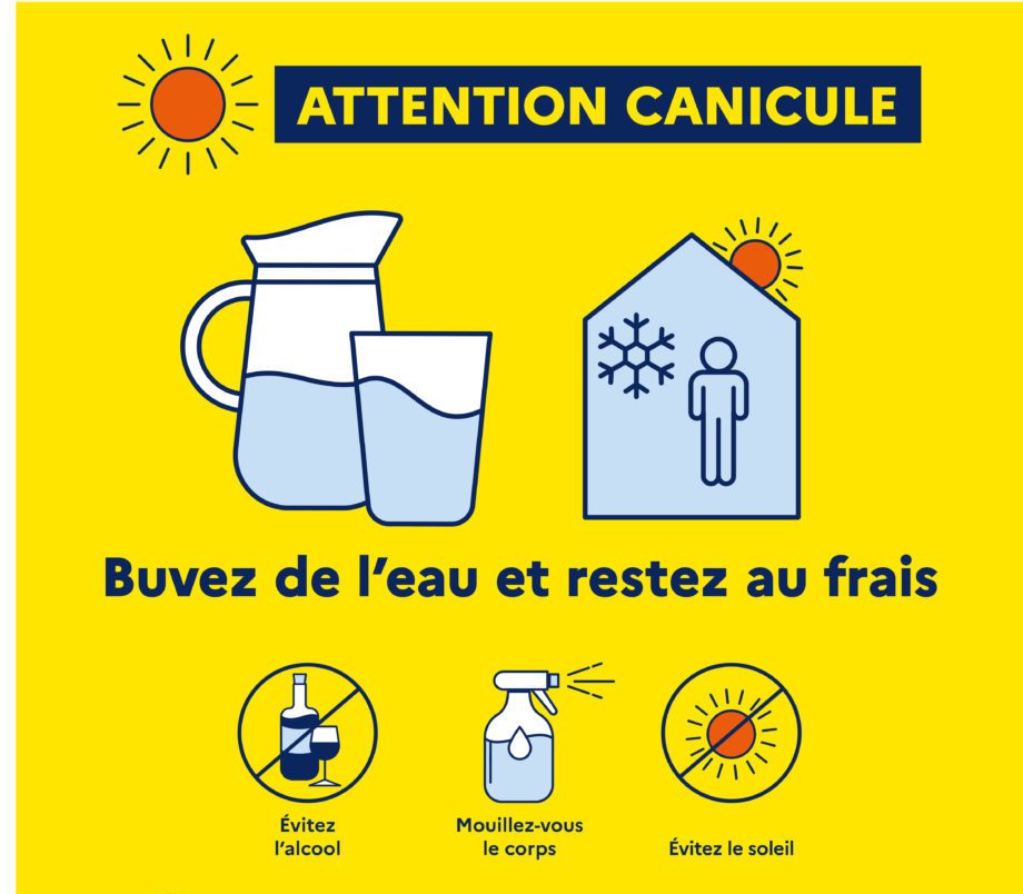 Canicule : les bons gestes - Genay “De peur je n’ay”